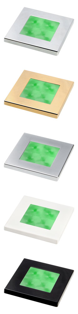 Lighting Sales Connection, INC - LED Courtesy Lamps Square - Green